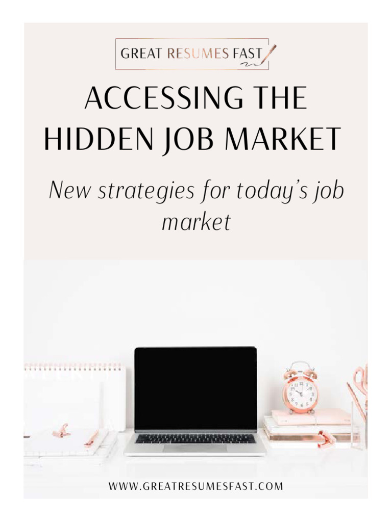 The New Hidden Job Market Guide | PDF | Linked In | Facebook