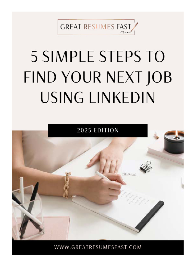 Job Search Success on LinkedIn | PDF | Linked In | Recruitment