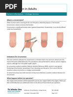 Circumcision Surgery: Recovery Insights | PDF | Surgery | Medical ...