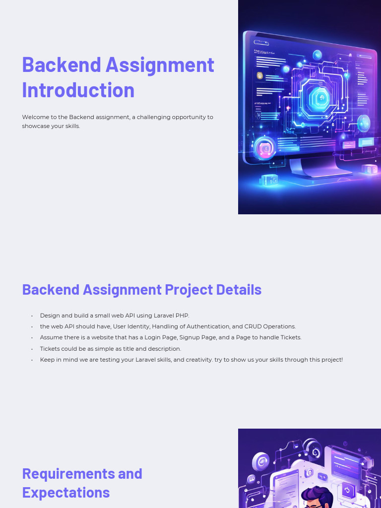 Backend Assignment | PDF Backend Assignment | PDF