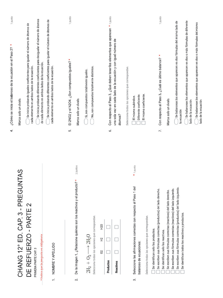Refuerzo Parte 2 - Unidad 3 | PDF