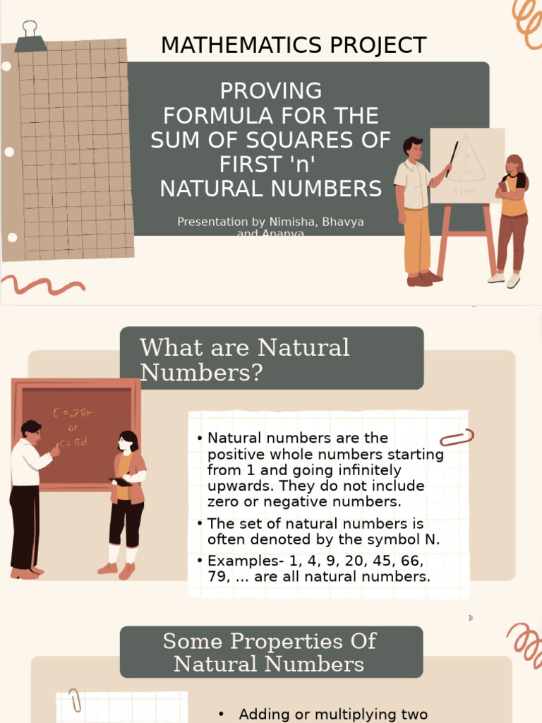 Math Prject | PDF | Numbers | Summation