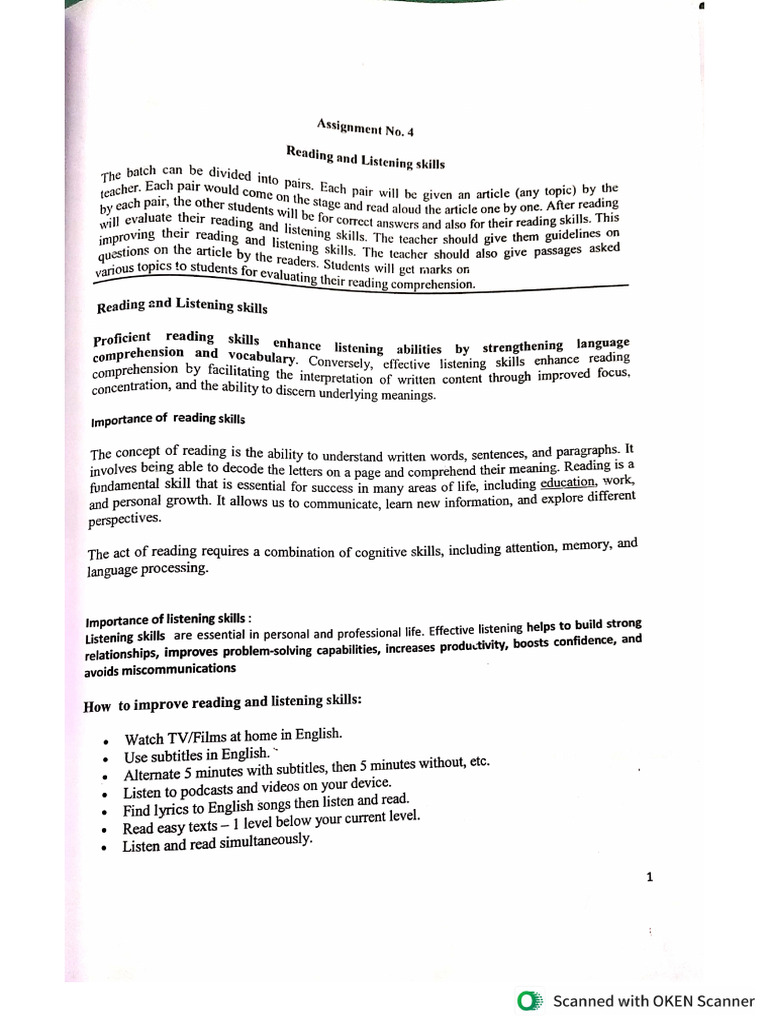 BSL Assignment 4 | PDF