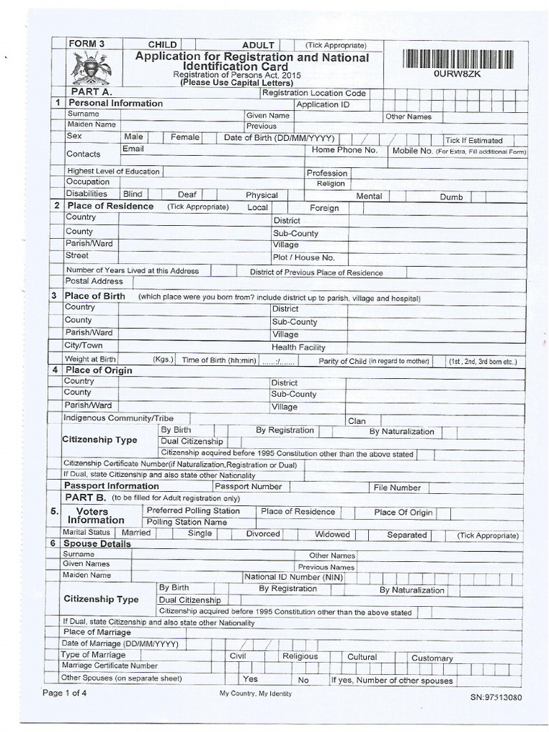 Nira Application Form | PDF