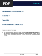 2023 Siviele IGO PAT - Graad 11 | PDF