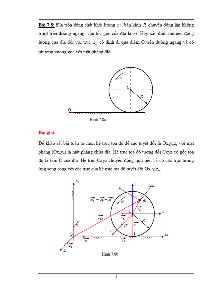 Bai 7.8 Dinh Ly Bien Thien Momen Dong Luong | PDF