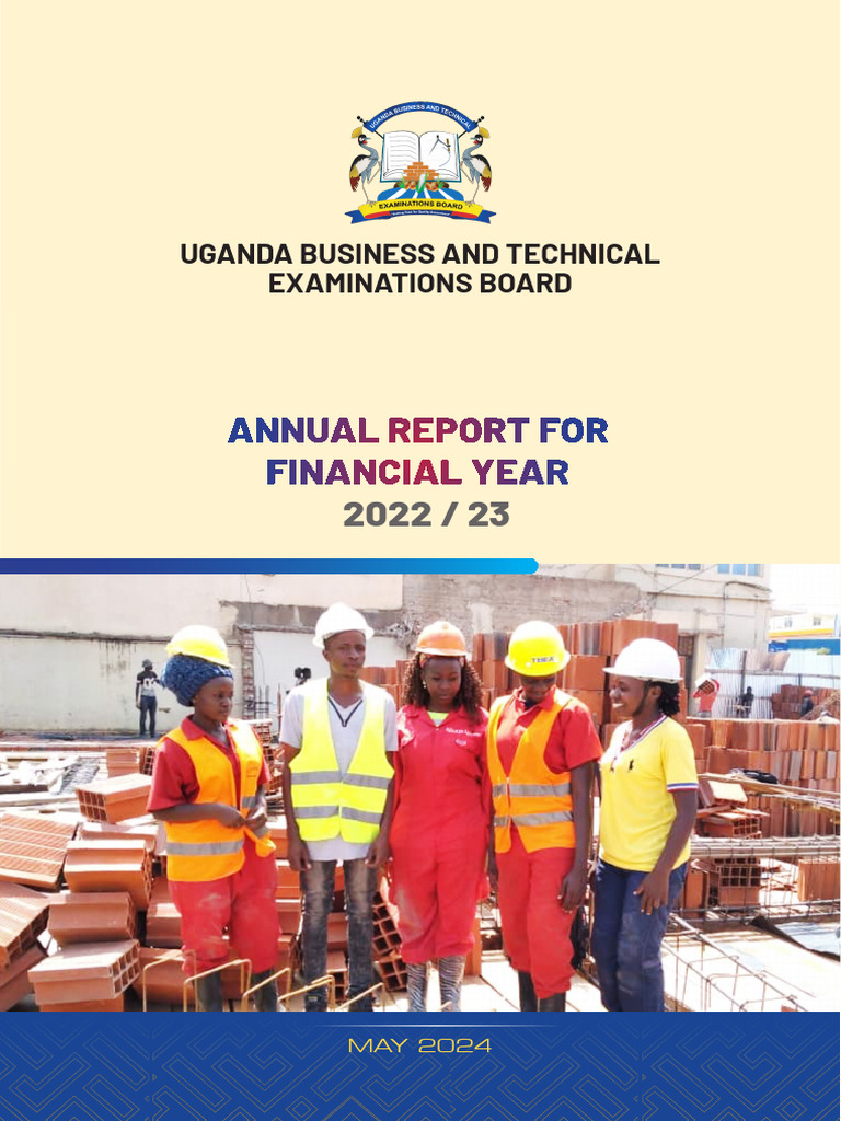 Ubteb Annual Report Fy2022-23 Final | PDF | Internal Audit | Audit