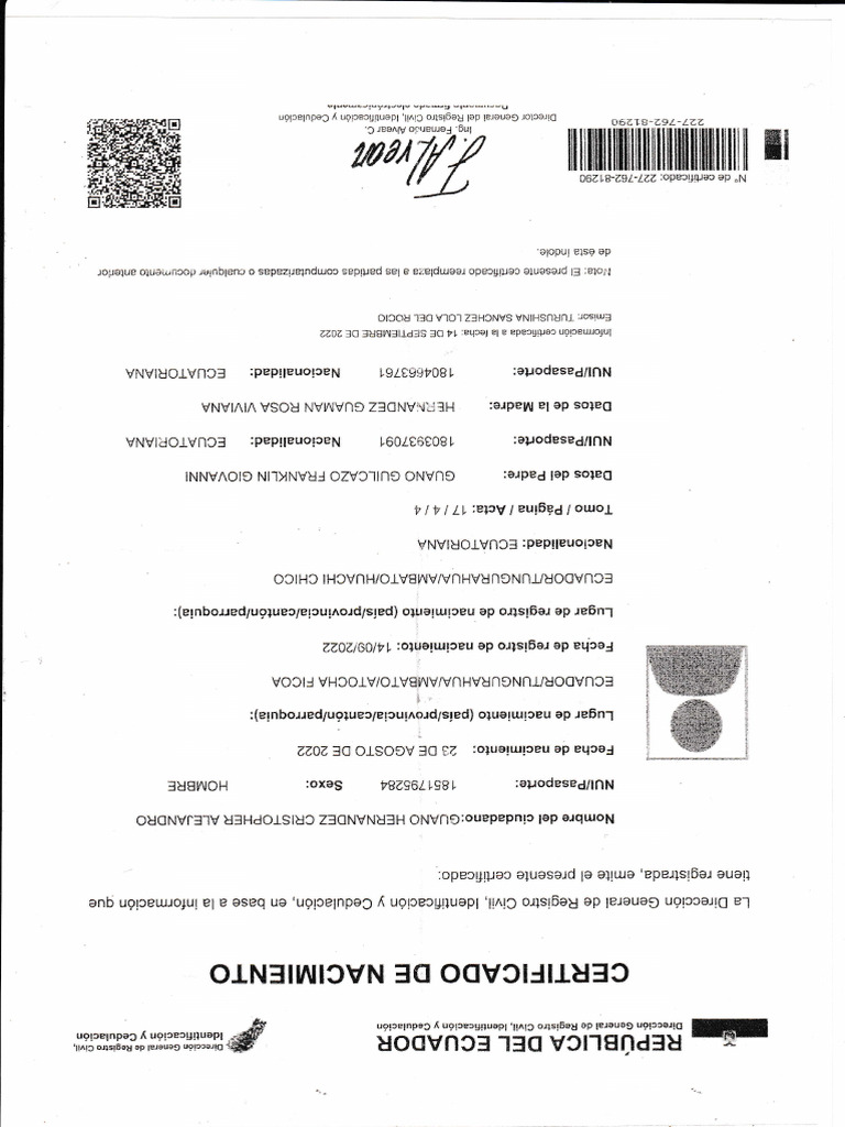 Cristopher Guano | PDF