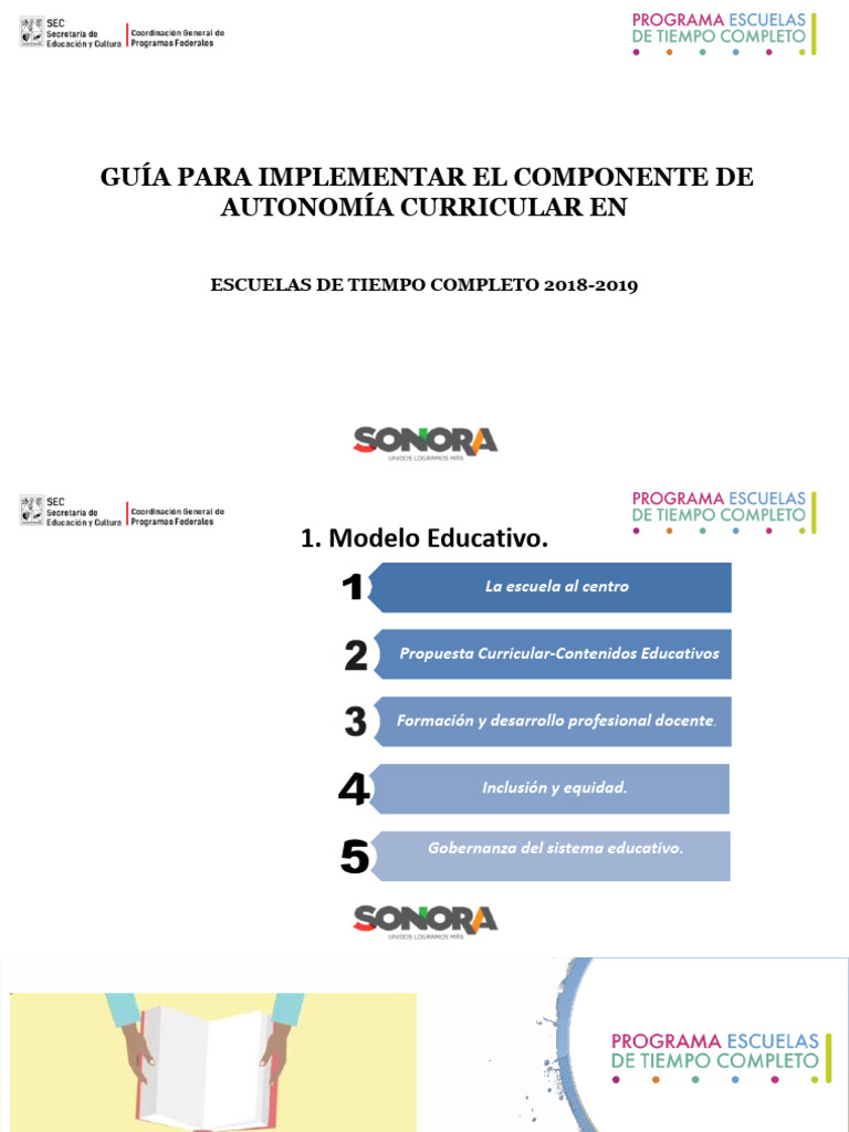 Implementación de Autonomía Curricular 2018-2019 | PDF | Evaluación ...