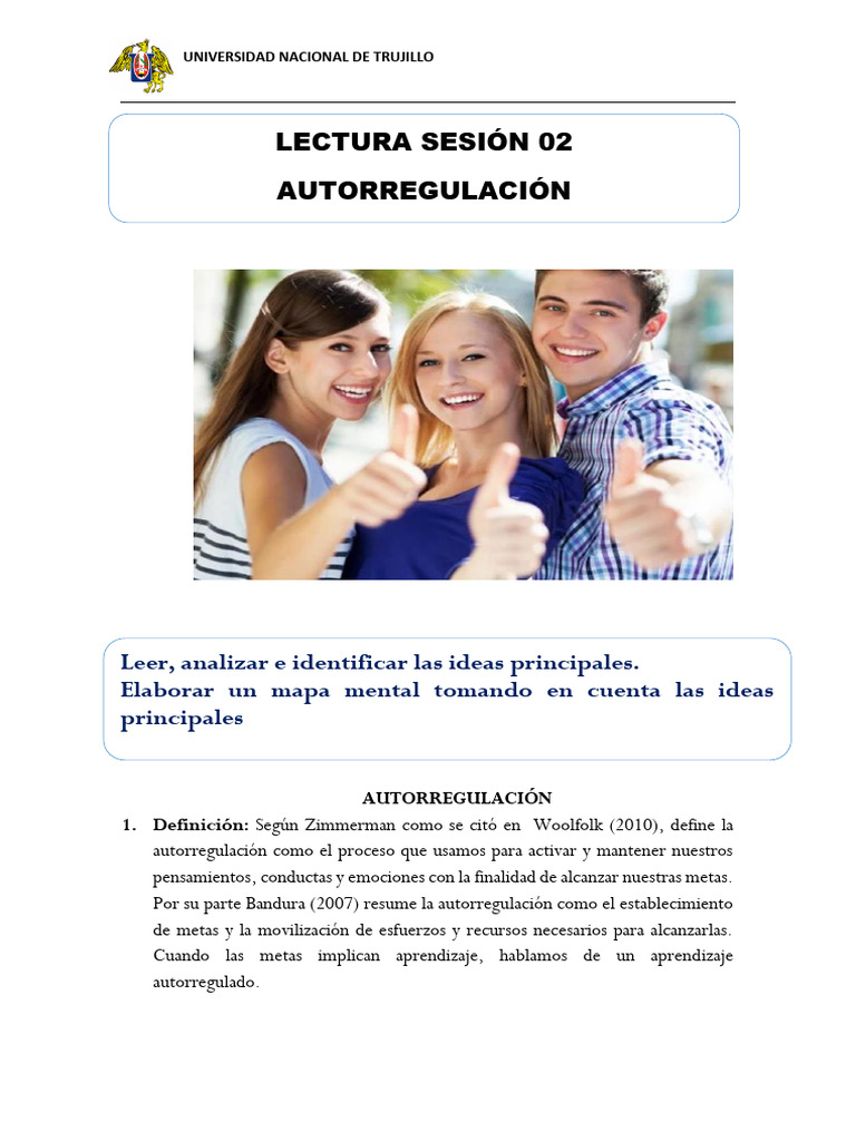 Estrategias de Autorregulación Emocional | PDF | Las emociones ...