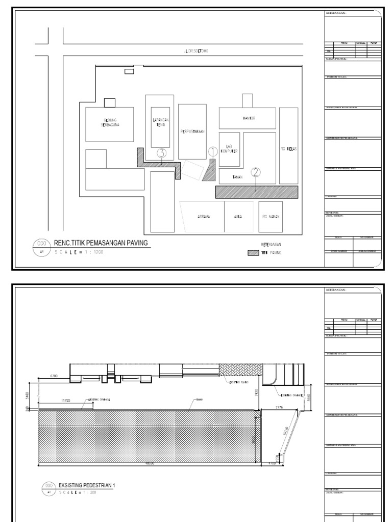 Rencana Pedestrian | PDF