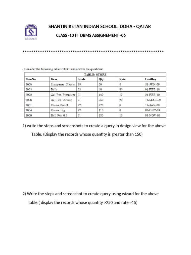 10 ITt DBMS Query Design Wizard | PDF | Computers