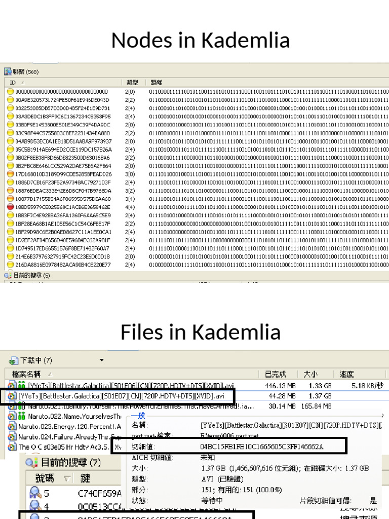 Kademlia Nutshell | PDF