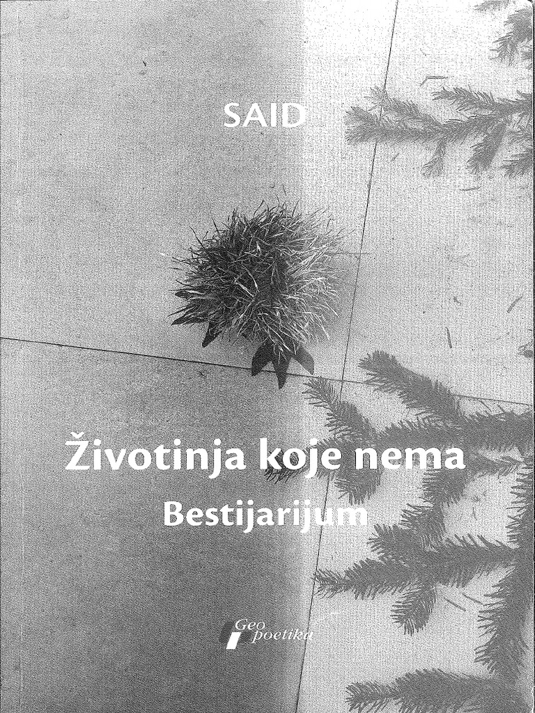 Zivotinja Koje Nema Bestijarijum | PDF