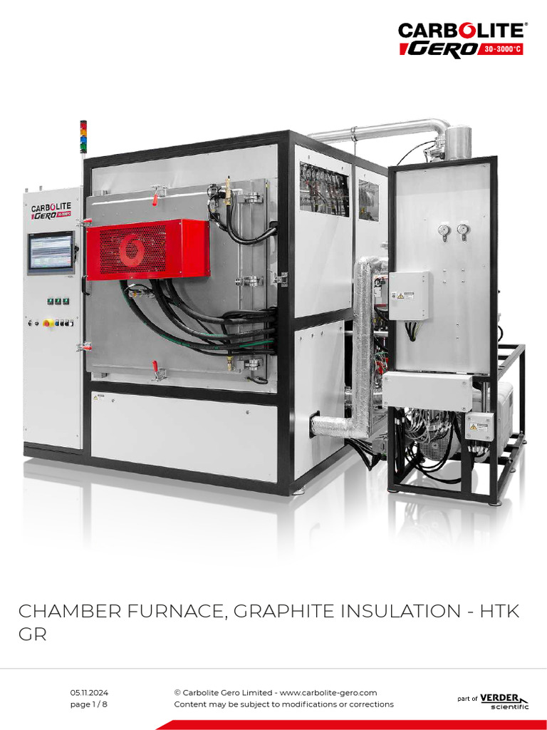 Product - Info G 3 UCF C Chamber Furnace Graphite Insulation HTK GR EN ...