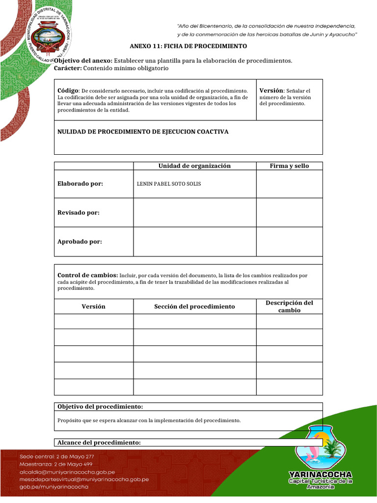 ANEXOS para Elaborar MAPRO | PDF | Justicia | Crimen y violencia