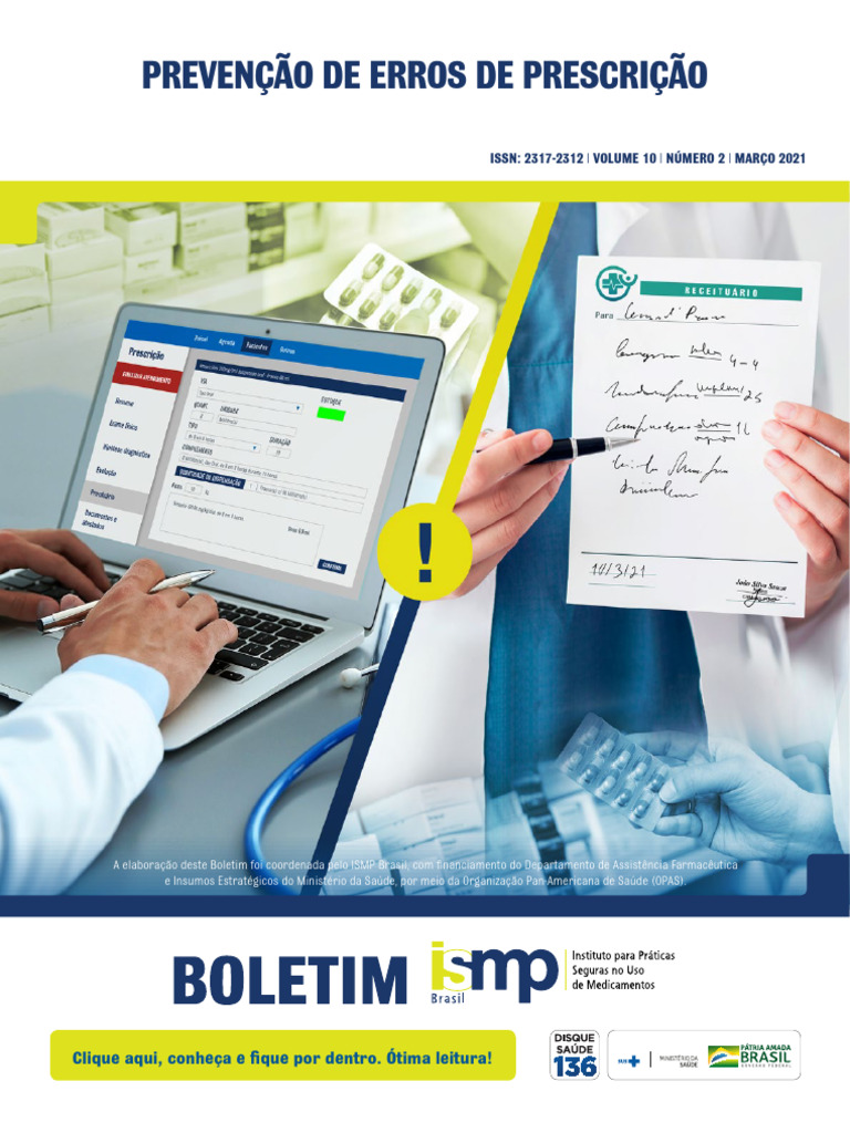 Boletim Ismp Prevencao Erros Prescricao | PDF | Receita médica ...