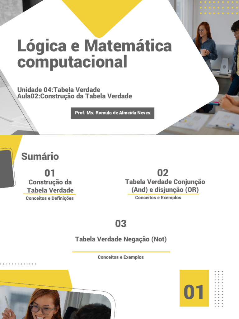 Logica+e+Matematica+Computacional U4 02 Slides | PDF | Métodos e ...