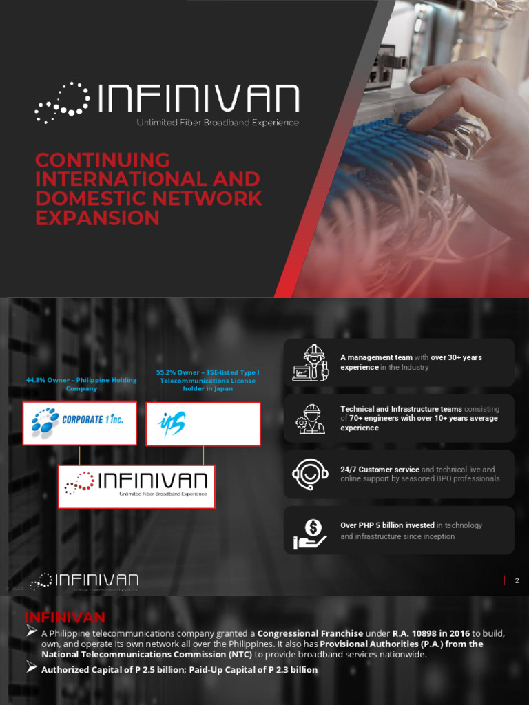 InfiniVAN, Inc. Company Profile - MIC Meeting - 11062024 | PDF ...