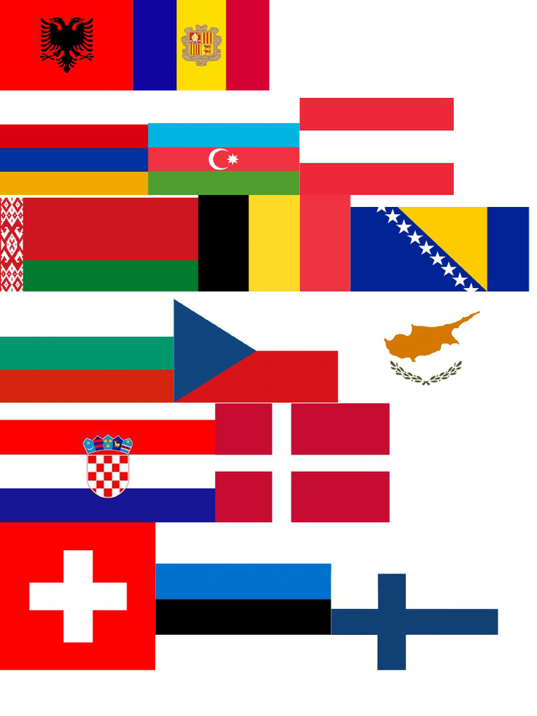 Steagurile Statelor Europei | PDF