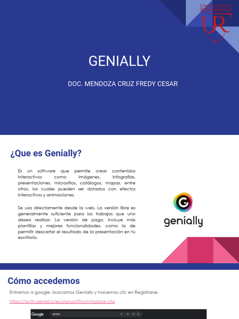Genially | PDF | Infografia | Software