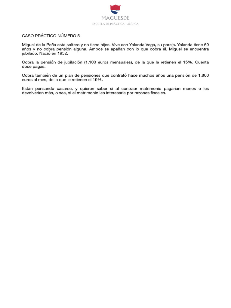 Caso Practico 5 | PDF