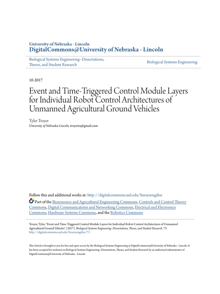 Event and Time-Triggered Control Module | PDF | System | Microcontroller