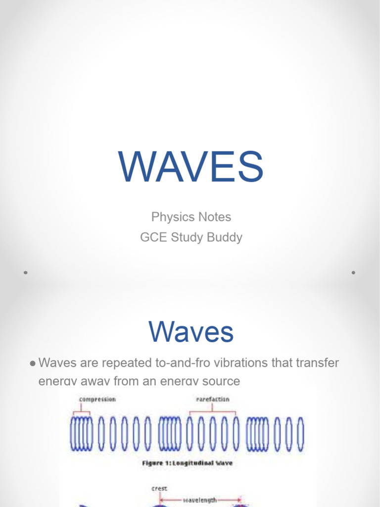 waves | PDF | Waves | Sound