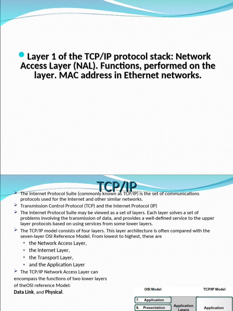 Computer Networks NAL - KA | PDF | Internet Protocol Suite | Computer ...