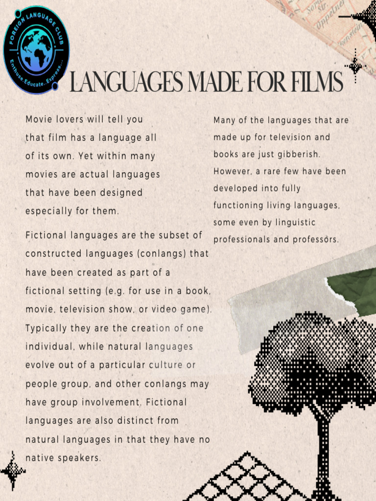 Constructed Languages in Fil | PDF | Linguistics