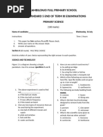 Primary Science-Maneb Papers | PDF | Agriculture | Vegetables