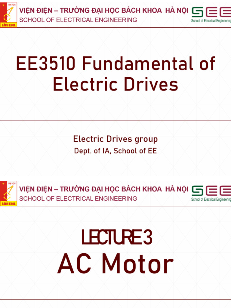Class_3_AC_Motor | PDF | Electric Motor | Machines