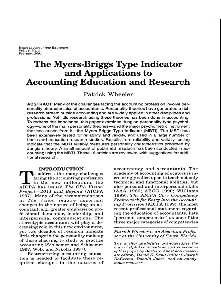 Mbti Pdf Copyright Human Rights