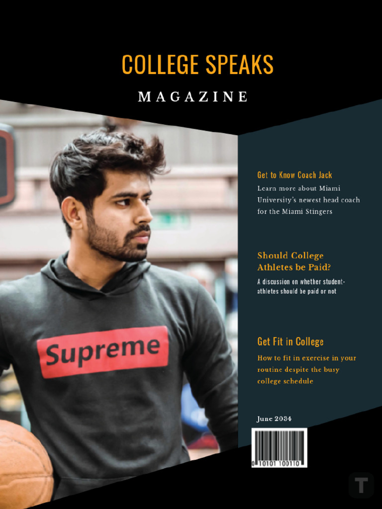College Annual Magazine Template | PDF