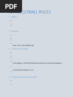 Official Sitting Volleyball Rules 2022 2024 | PDF