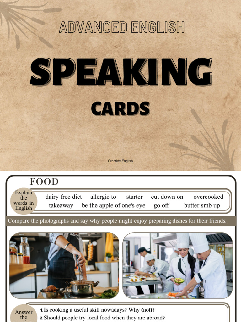 Advanced English Speaking Cards | PDF | Crimes | Crime & Violence