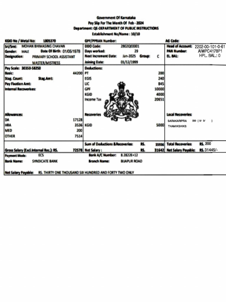 Question Paper of English | PDF