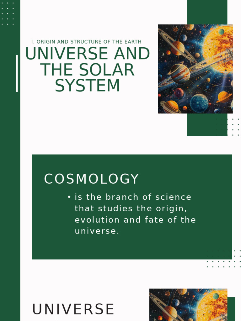 Origin and Structure of Earth and Universe | PDF | Planets | Universe