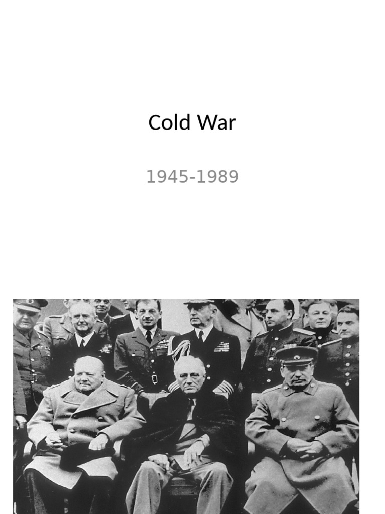 11 - The Cold War | PDF