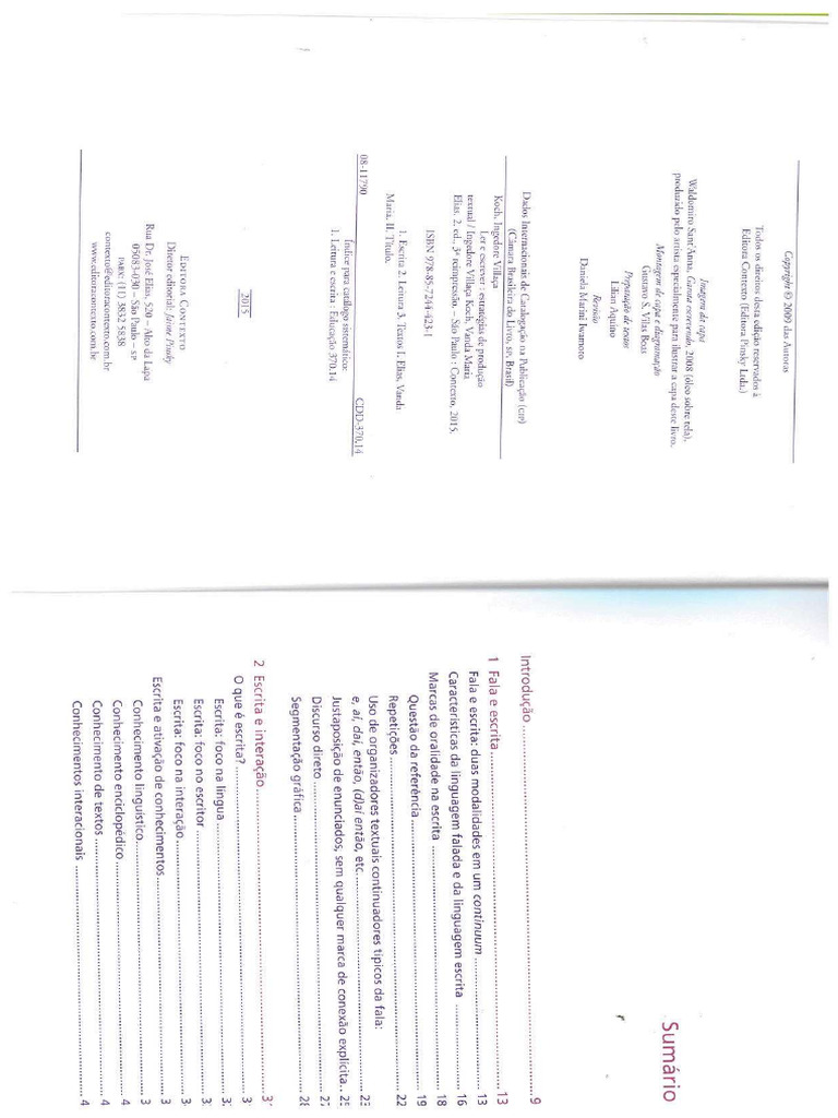 Texto 7 - KOCH - Escrita - e - Intertextualidade | PDF