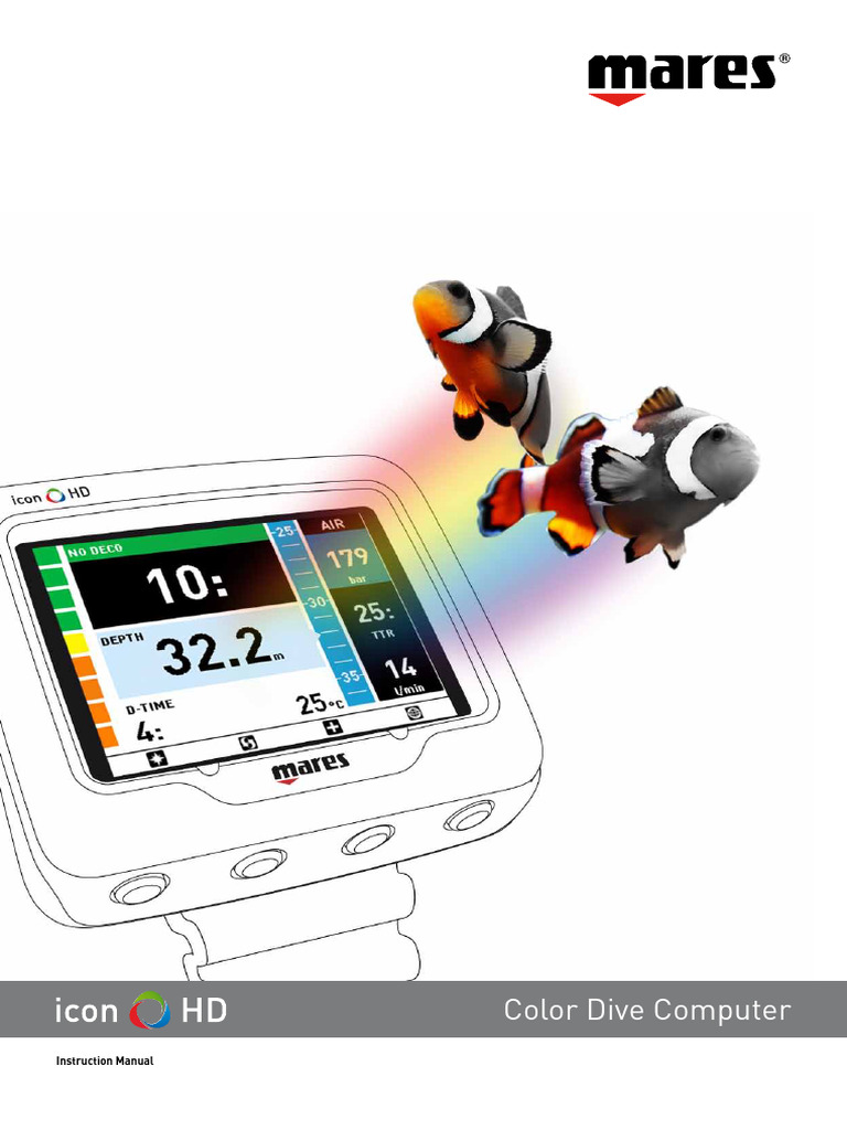 Mares Icon HD Net Ready Air Integrated | PDF | Scuba Diving ...