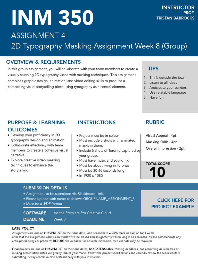 2D Typography Masking Assignment Week 8 (Group) | PDF | Human Communication