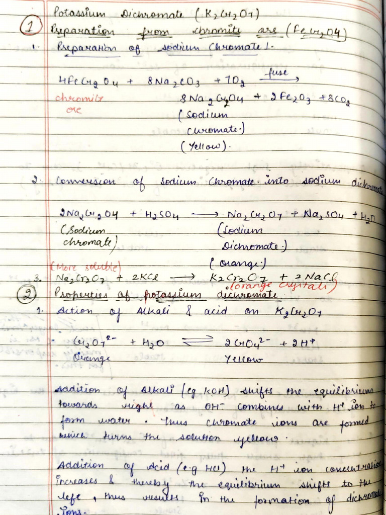 KMnO4 and K2Cr2O7 Compounds | PDF
