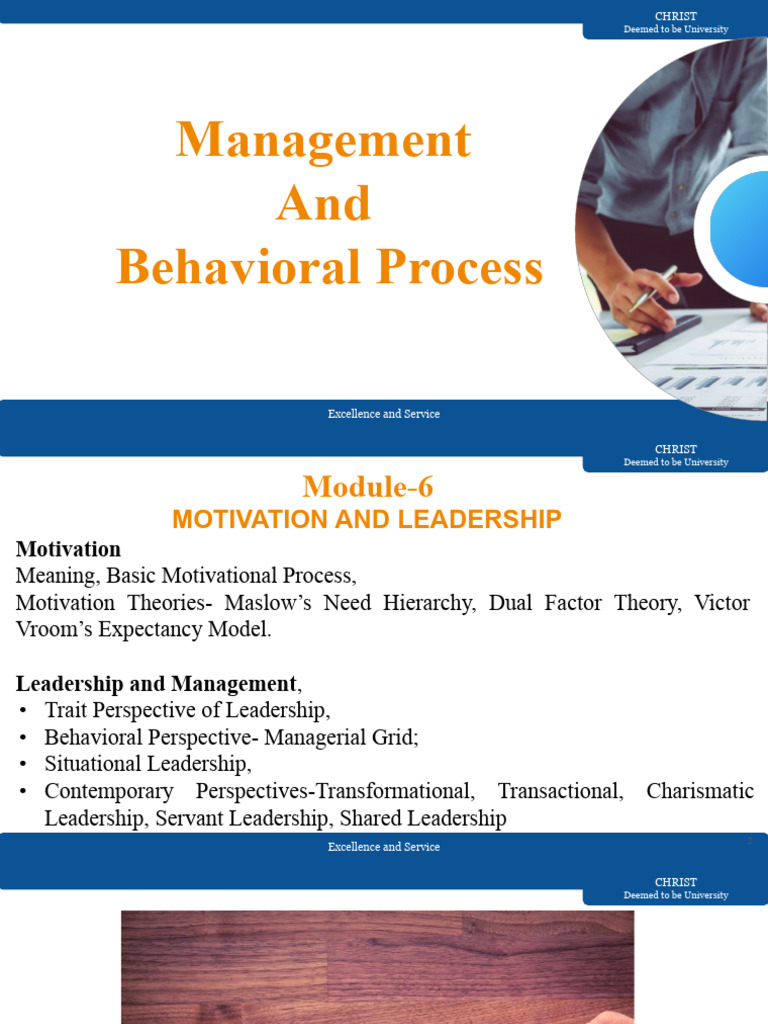 Leadership and Motivation | PDF | Leadership | Motivational