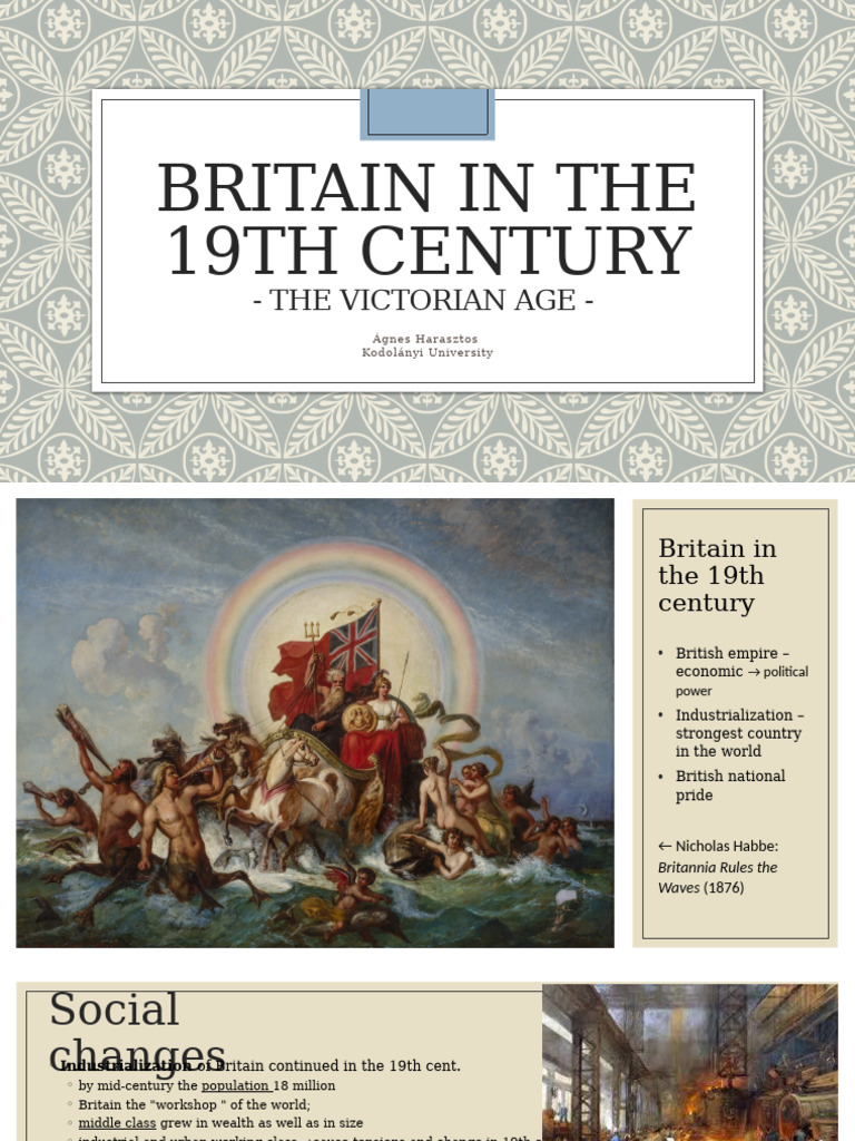 19th Century Britain: The Victorian Era | PDF | United Kingdom Of Great ...