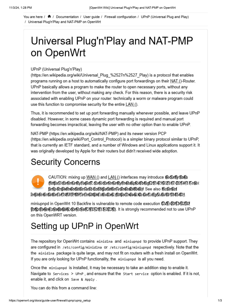 Open WRT Port Fowarding For CAmeras | PDF | Computer Engineering | Cyberspace