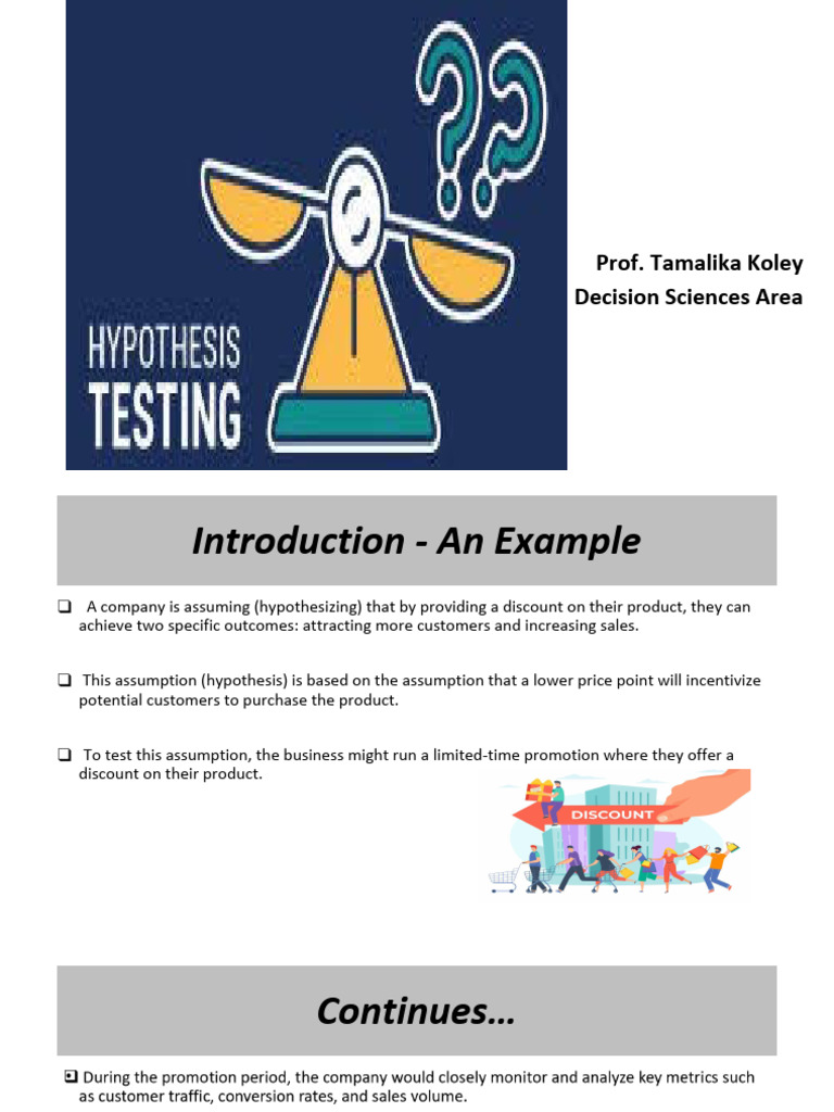 Hypothesis Testing One Sample Full | PDF | Hypothesis | P Value