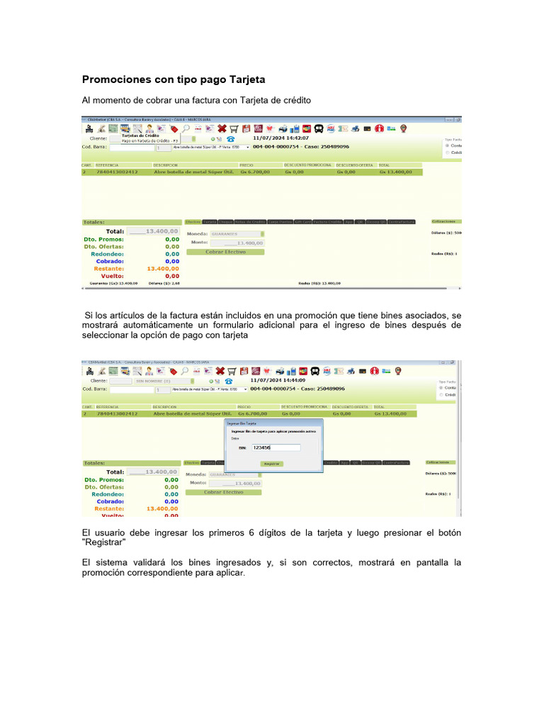 Promociones Con Bines-1 | PDF | Negocios