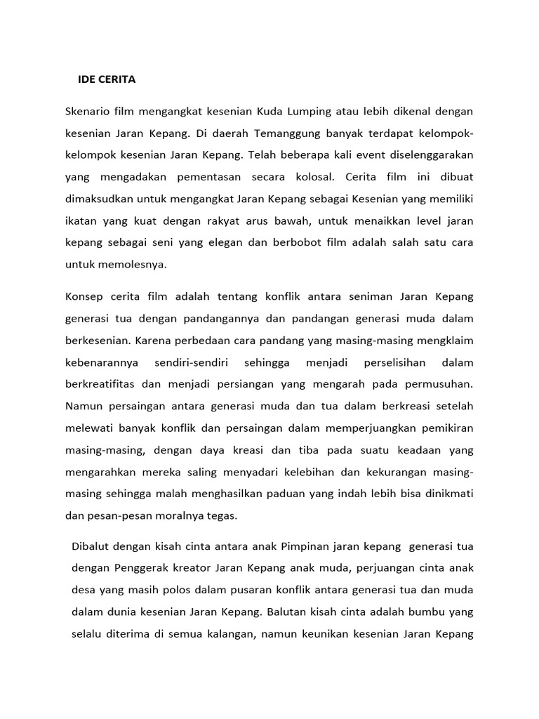 Ide Cerita | PDF