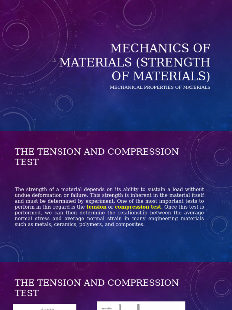 LESSON 3 | PDF | Deformation (Engineering) | Elasticity (Physics)